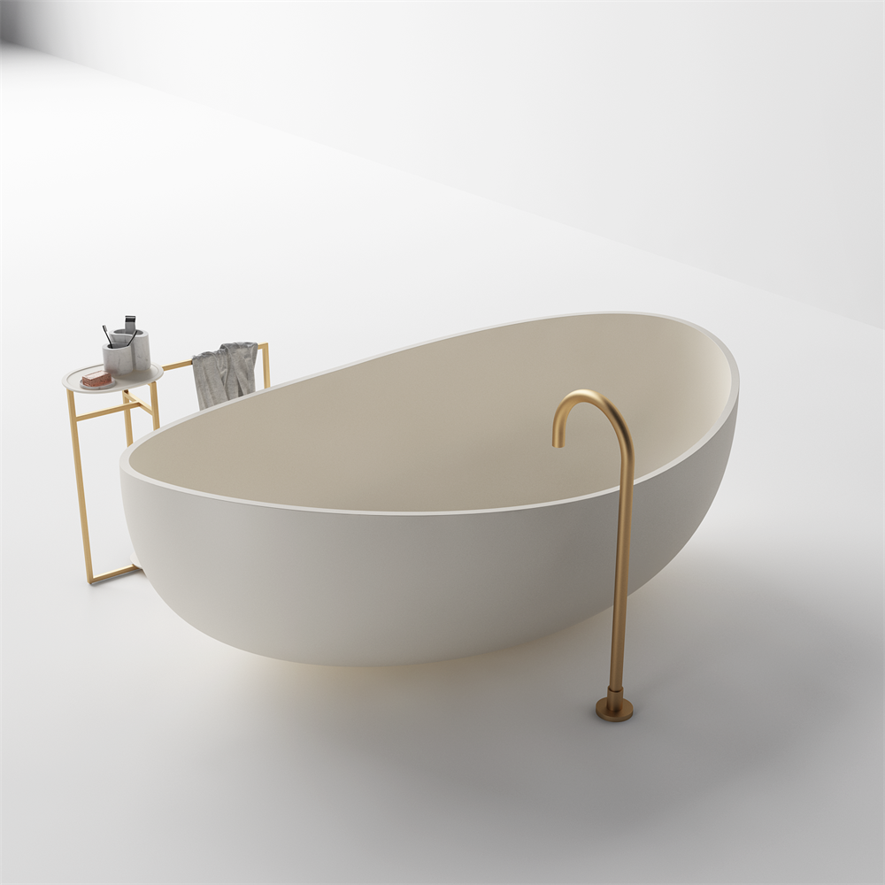 Large Oversized Wide Oval Bath - 1800 - ST85 – Stonebaths New Zealand