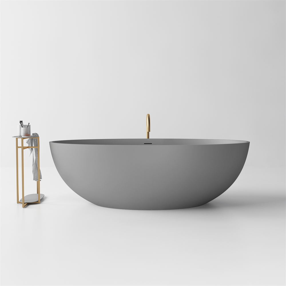 Grace Small Oval Bath - 1500mm - ST39 1500 – Stonebaths New Zealand